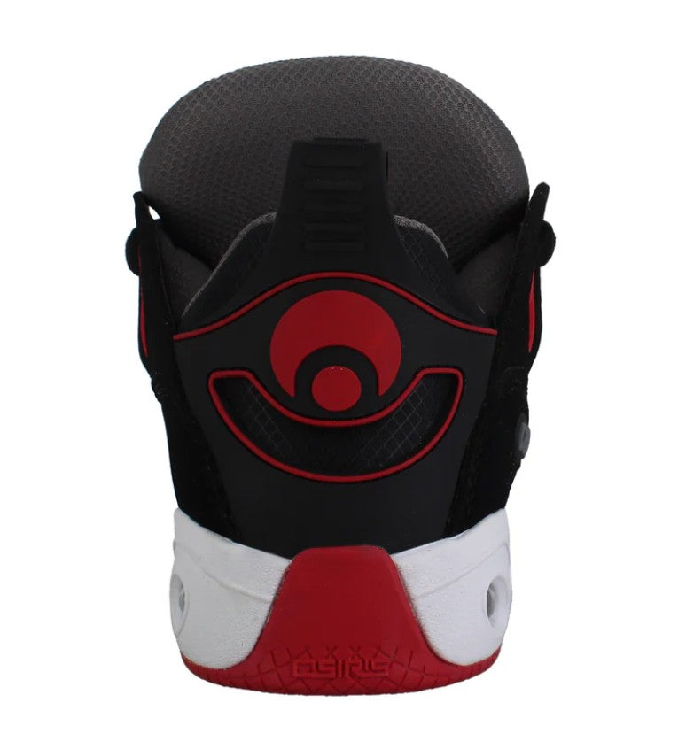 OSIRIS SHOES D3 E BLACK CHARCOAL RED TRAINERS – Rageclothingstore