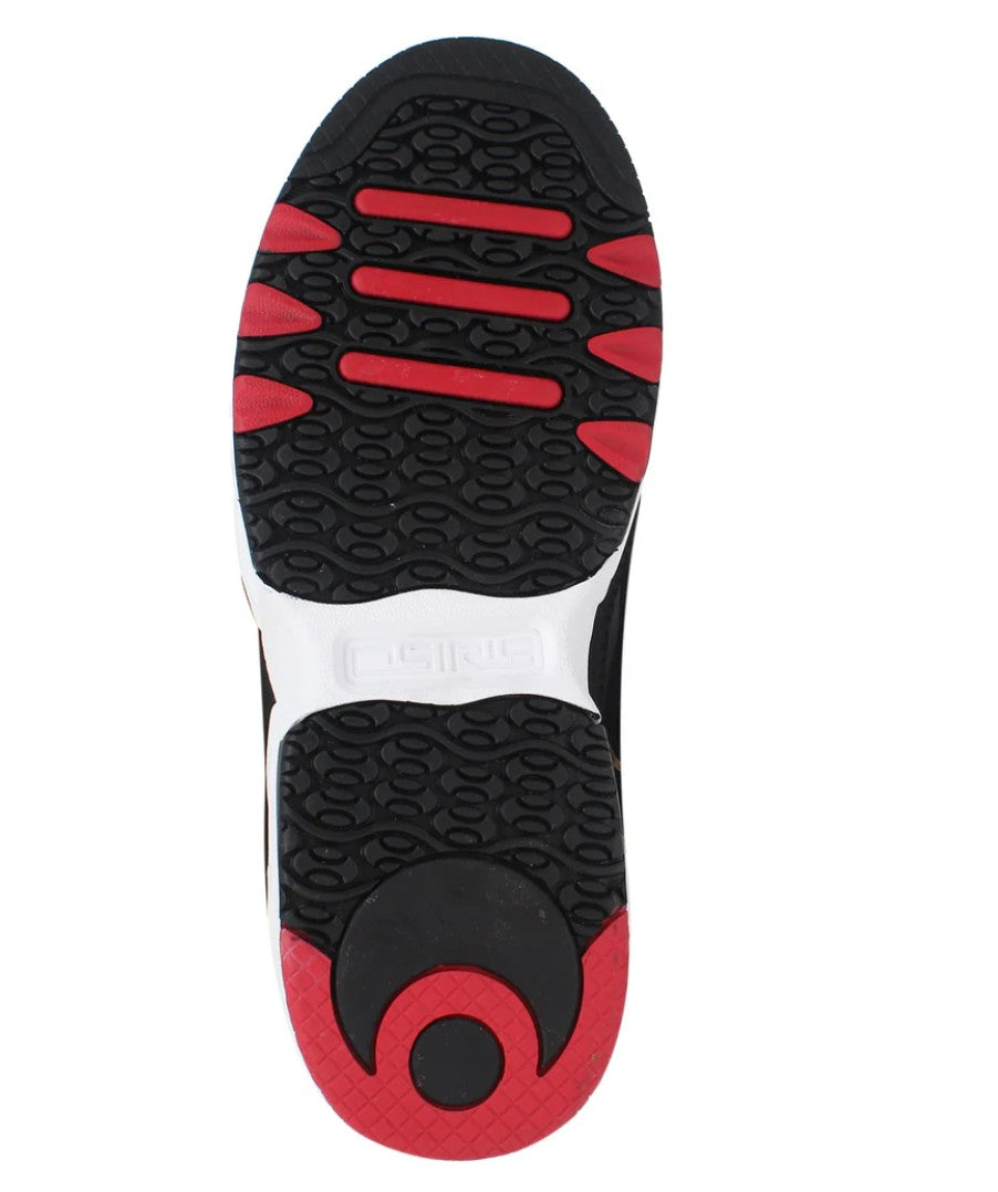 OSIRIS SHOES D3 E BLACK CHARCOAL RED TRAINERS – Rageclothingstore